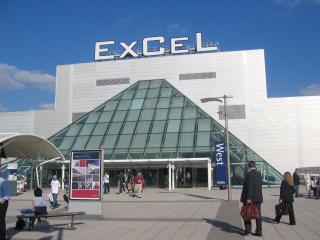 Overview on ExCel London Exhibition Centre