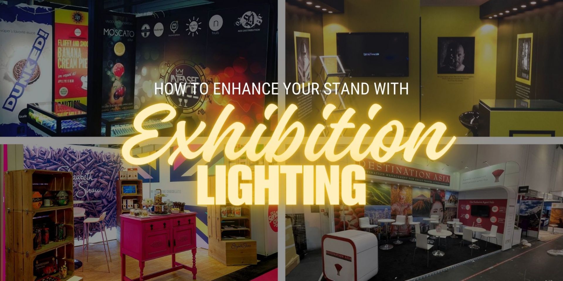 How to Enhance your Stand with Exhibition Lighting