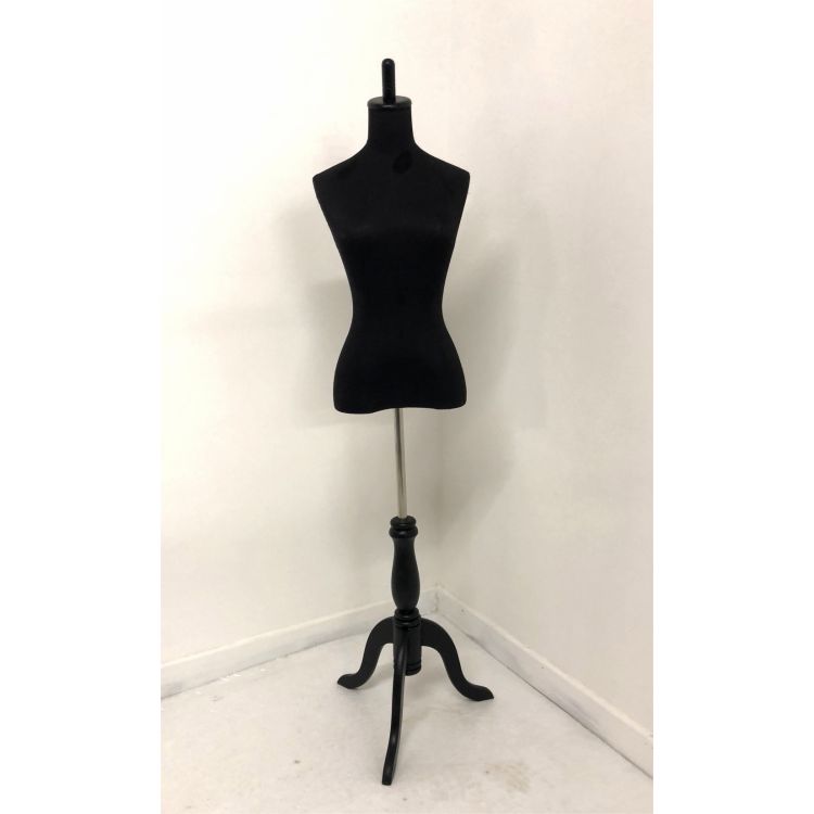 Buy Black Female Bust on Wooden Stand