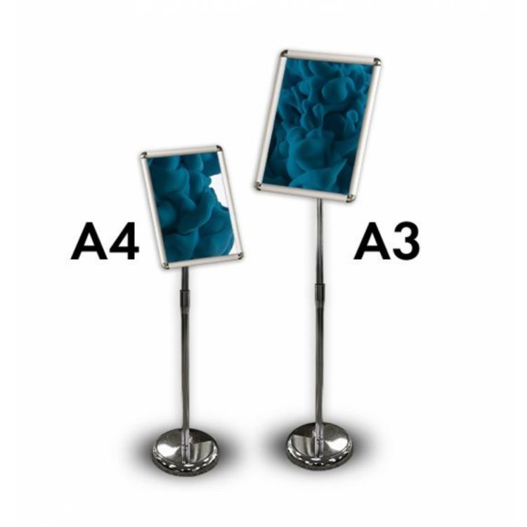 Buy Freestanding Telescopic Snap Frame