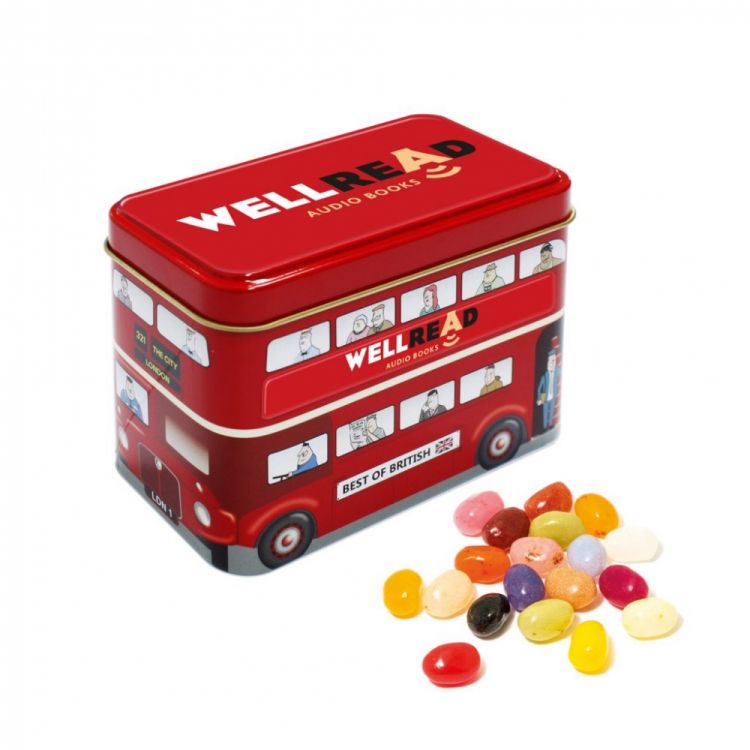 Buy The Jelly Bean Factory - Bus Tin