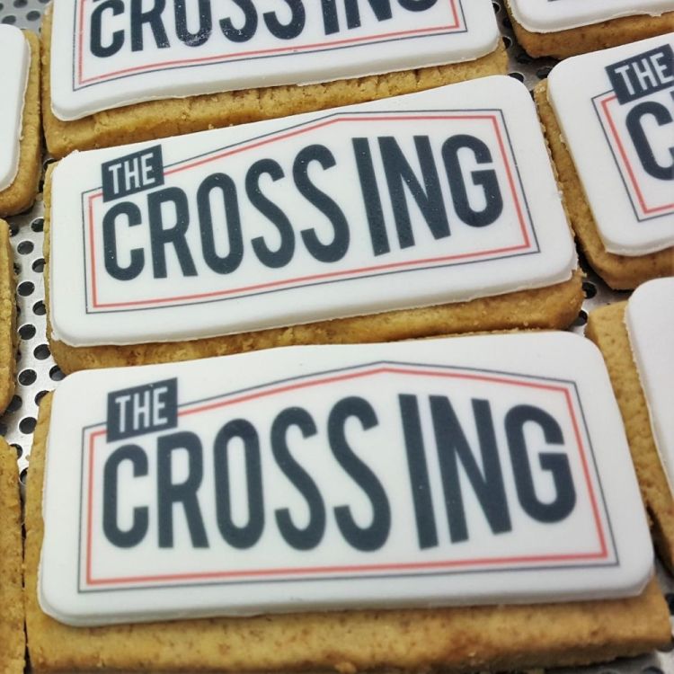 Buy Rectangular Shortbread Biscuit - Icing Logo