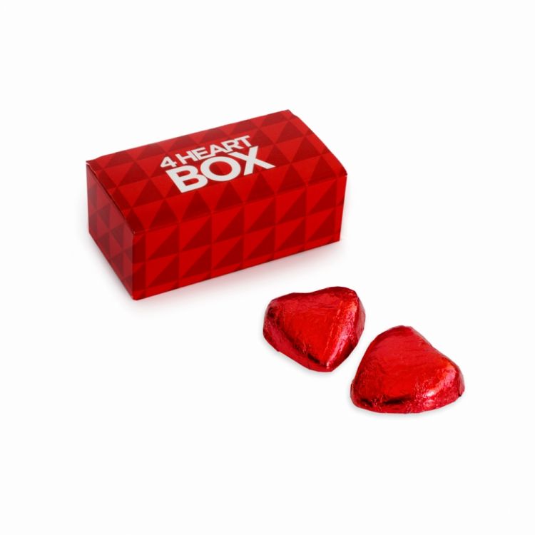 Buy 4 Chocolate Heart Box