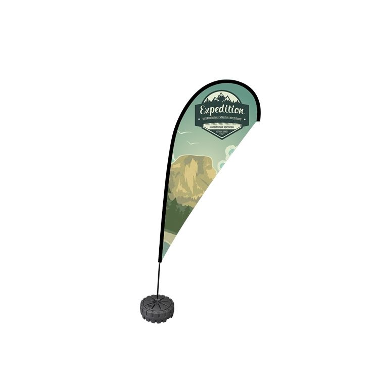 Buy Small 2.1m Teardrop Flag