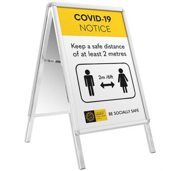 A-Frame Signs | A-Board Sandwich Display Boards | ExpoCart