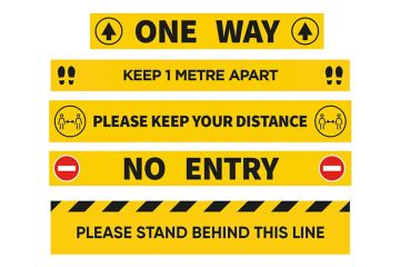 Social Distancing Floor Stickers & Posters | Shop Online | ExpoCart